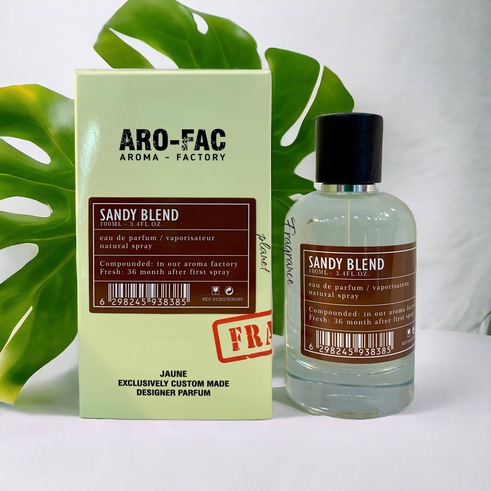 Buy ARO FAC SANDY BLEND 100ML EDP | Fragrance Planet